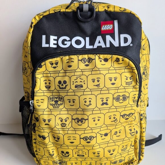 Lego | Accessories | Legoland Exclusive Backpack 223 Minifigure Face ...